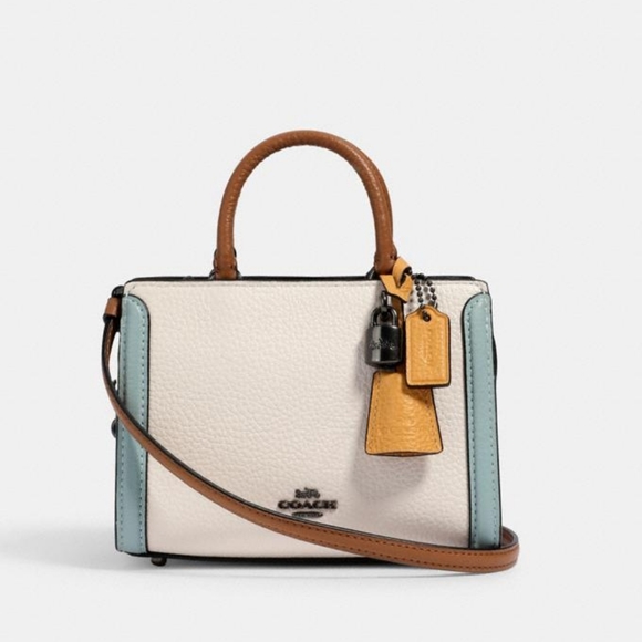 Coach | Bags | Coach Micro Zoe Crossbody In Colorblock New | Poshmark